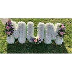 Mum Letters - Funeral Flowers Hanwell